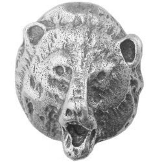 MC S/S 3D Bear Head - Thunderbird Supply Company - Jewelry Making Supplies