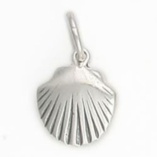 Charm S/S Clam Shell - Thunderbird Supply Company - Jewelry Making Supplies