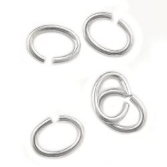 .025" 3x4mm S/S Oval Jumpring Unit Of 10 PCS) - Thunderbird Supply ...