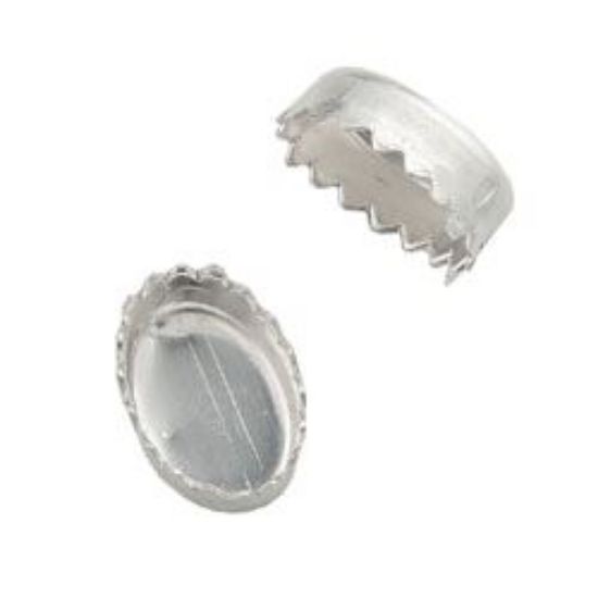 Bezel Cup S/S Srted Oval 4x6mm Unit Of 10 PCS) - Thunderbird Supply ...