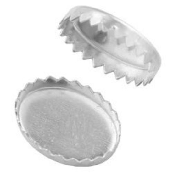 Bezel Cup S/S Srted Oval10x14mm - Thunderbird Supply Company - Jewelry ...