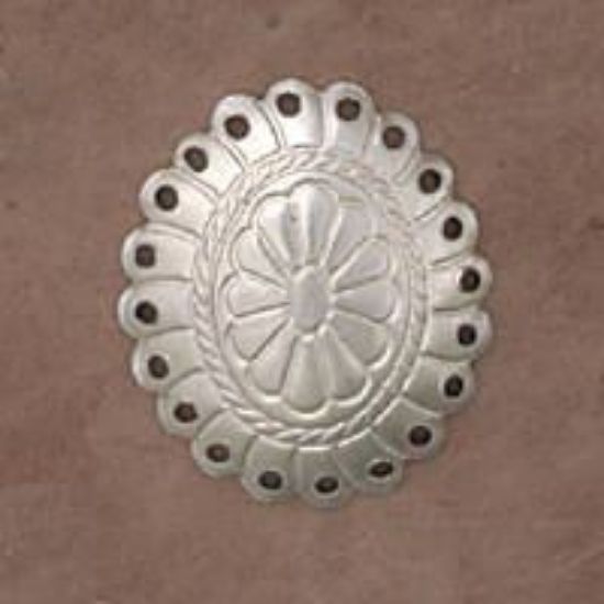 Concho S/S Oval 15x18 AllHole - Thunderbird Supply Company - Jewelry ...
