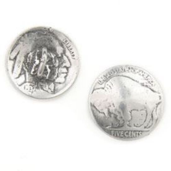 Coin Cast Buffalo Nickel BM - Thunderbird Supply Company - Jewelry ...