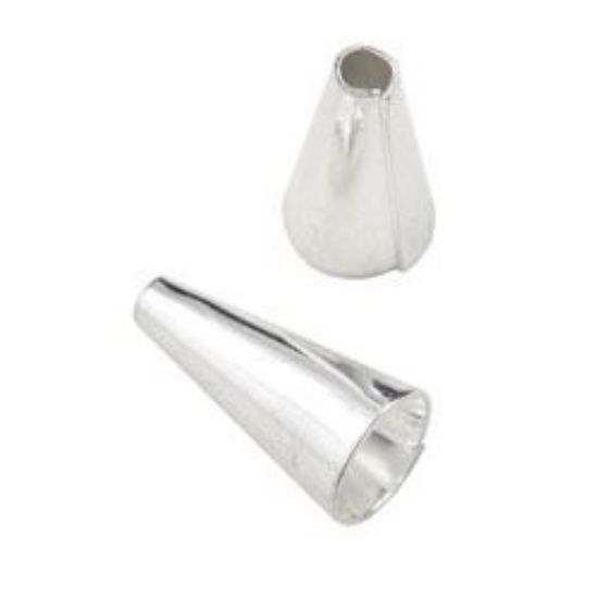 Cone S/Plated 1/2" Unit is 10pr) - Thunderbird Supply Company - Jewelry ...
