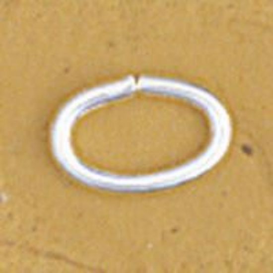 Jumpring S/P Oval 4x6mm .032" Unit Of 50 PCS) - Thunderbird Supply ...