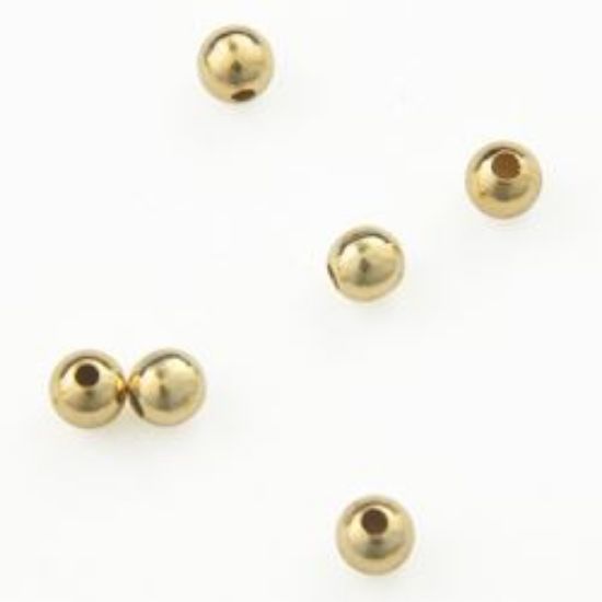 Bead G/P Plain 2mm Hole.032" Unit of 100pcs) - Thunderbird Supply ...