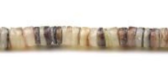 4-5mm Heishi Hammer Shell - Thunderbird Supply Company - Jewelry Making ...