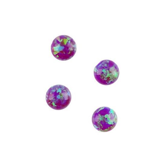 4mm Rd Amethyst Imit Opal Cab - Thunderbird Supply Company - Jewelry ...