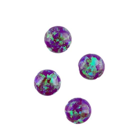 5mm Rd Amethyst Imit Opal Cab - Thunderbird Supply Company - Jewelry ...