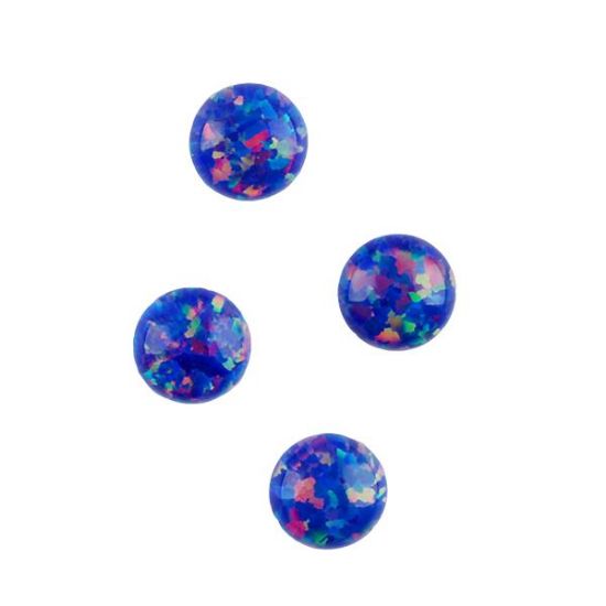 5mm Rd Starry Nig Imit Opal Cab - Thunderbird Supply Company - Jewelry ...