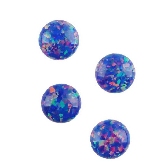 6mm Rd Starry Nig Imit Opal Cab - Thunderbird Supply Company - Jewelry ...