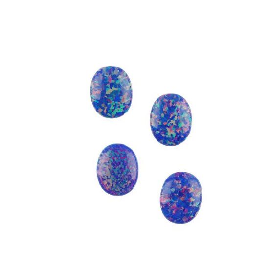 8x10mm Oval Starry Nig Imit Opal - Thunderbird Supply Company - Jewelry ...