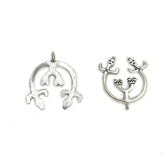 Naja S/P Pewter 30mm - Thunderbird Supply Company - Jewelry Making Supplies