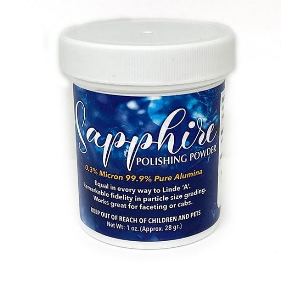 1 oz 0.3micron Sapphire Powder - Thunderbird Supply Company - Jewelry ...