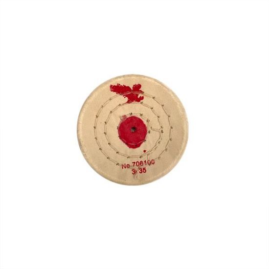 3" WHITE Muslin Buff FIREBIRD - Thunderbird Supply Company - Jewelry ...