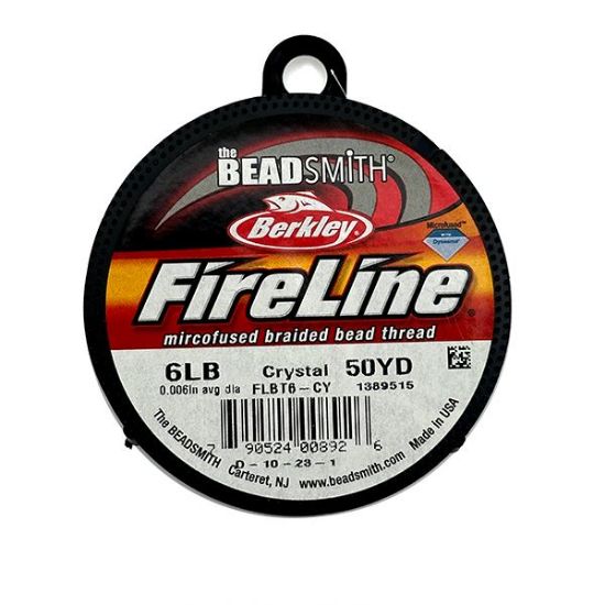 .006" Crystal FireLine 6lb/50Yd - Thunderbird Supply Company - Jewelry ...