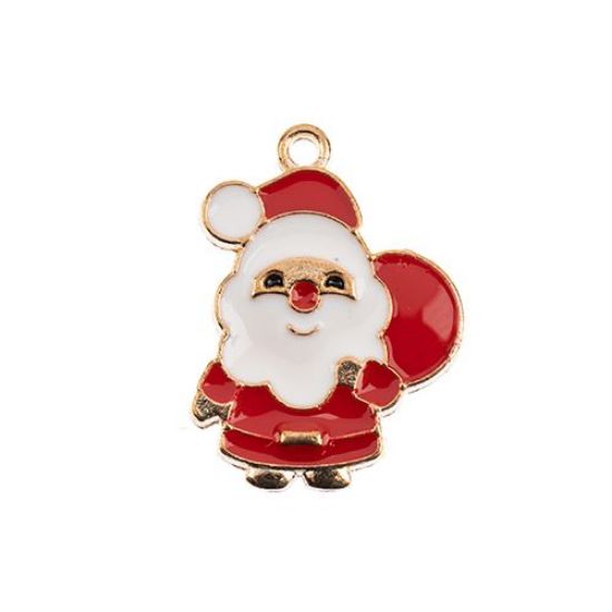 23mm Santa Holiday Charm 8 pc PKG) - Thunderbird Supply Company ...